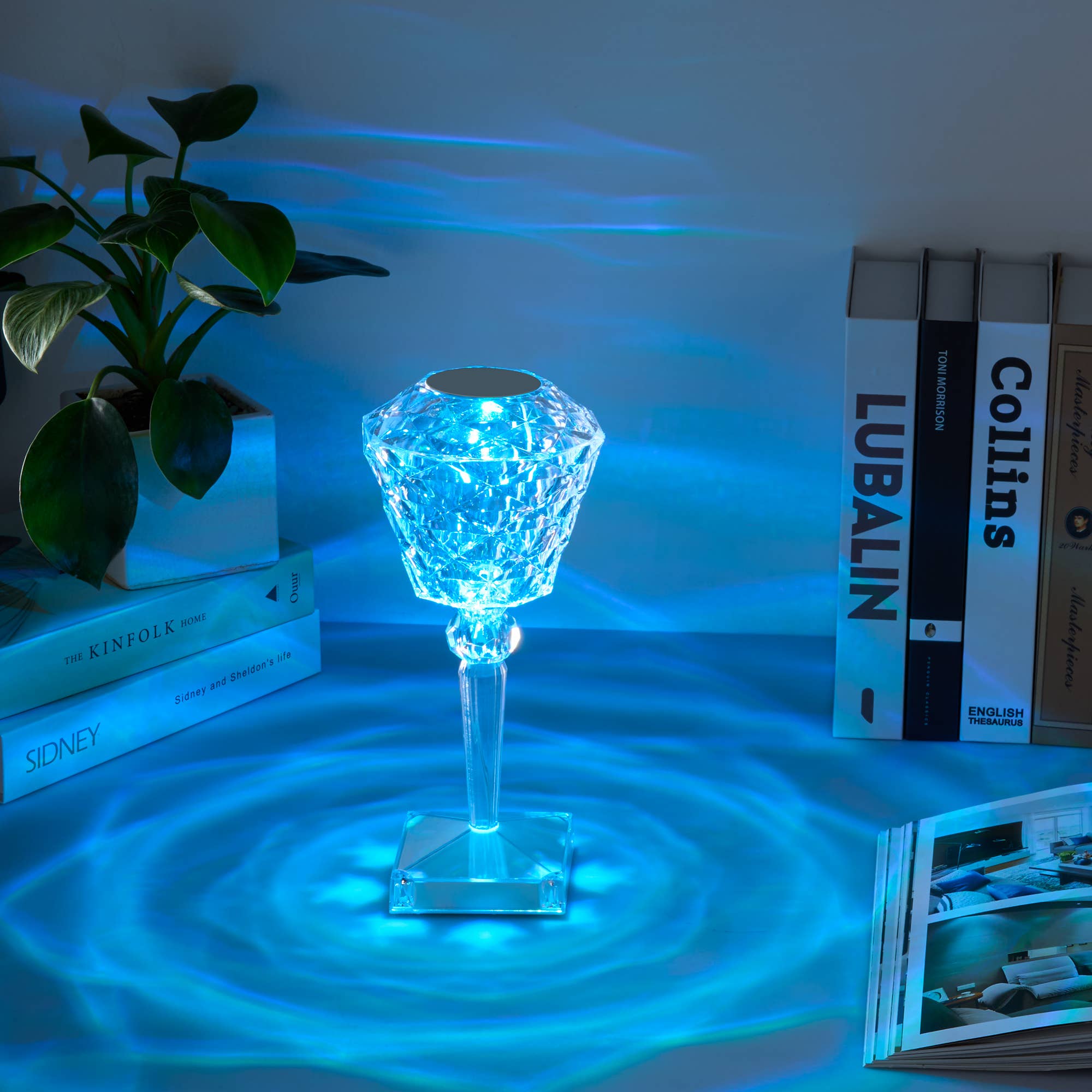Color-Changing Projection Light LED Table Lamp – ROM Boutique