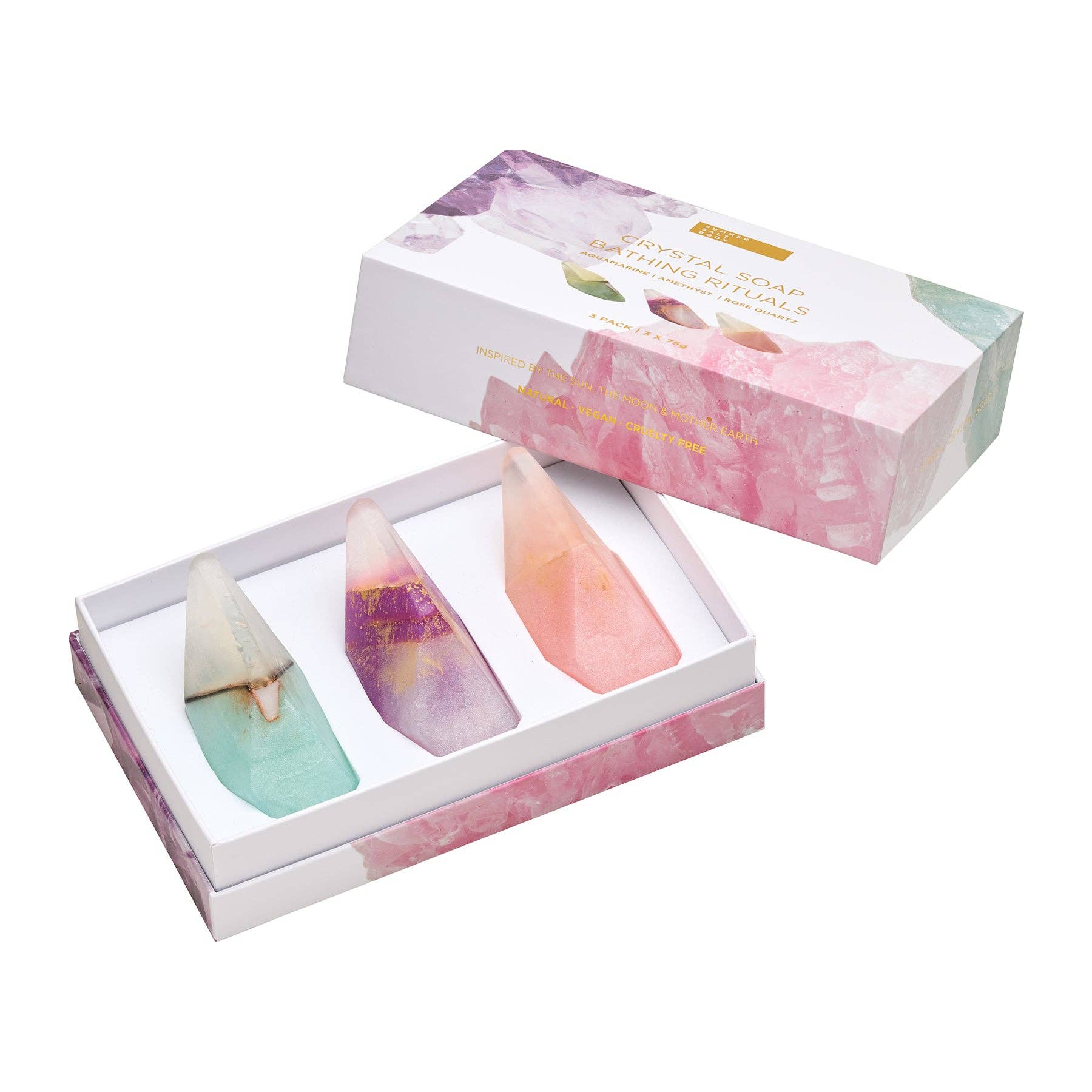 Crystal Soap Bathing Rituals | 3 pack – ROM Boutique