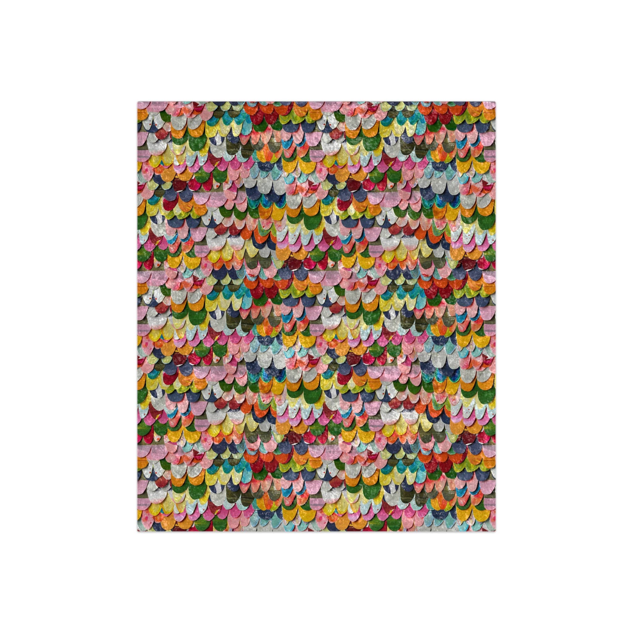 Creature Collage Crushed Velvet Throw – ROM Boutique